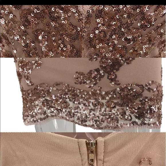 Dresses | Dripped In Gold Dress | Poshmark